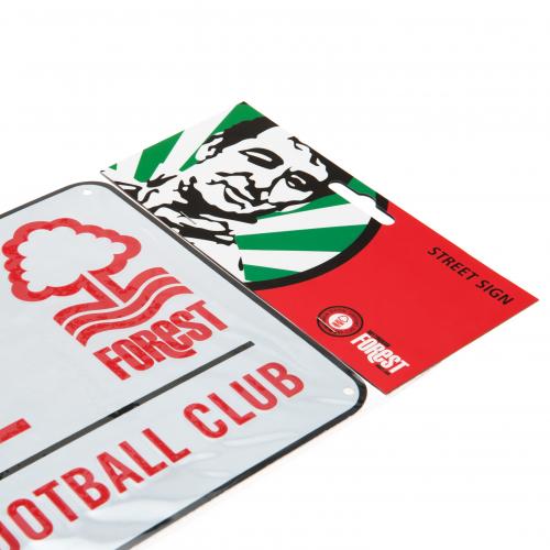 TFS NOTTINGHAM FOREST F.C. STREET SIGN ΜΕΤΑΛΛΙΚΟ ΣΗΜΑ ΤΟΙΧΟΥ